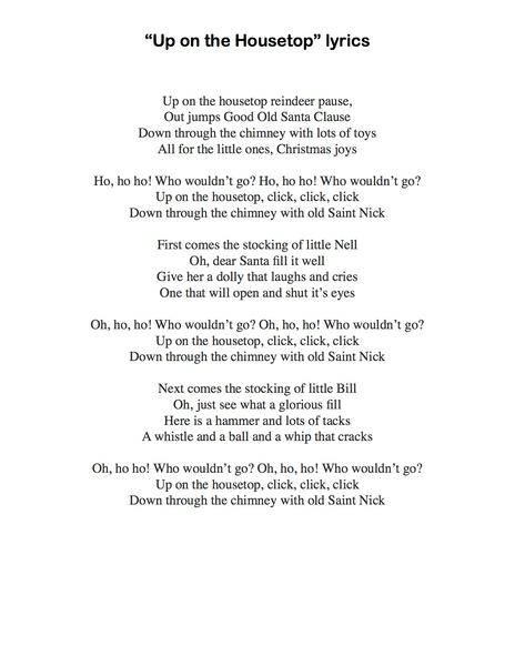 Up on the House Top | Advanced piano sheet music [Ragtime]