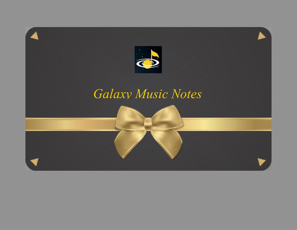 eGift Card: for any occasion from Galaxy Music Notes